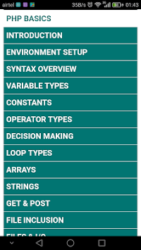 Learn PHP Complete Guide Offline APK Download For Free