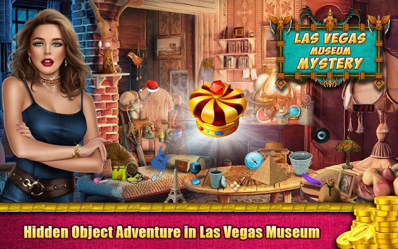 Hidden Object Games 200 Levels : Las Vegas Museum APK Download For Free