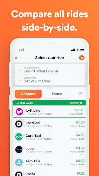 Bellhop - Compare all rideshares in one app. APK Download For Free