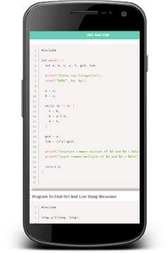 C Programming with Examples APK Download For Free