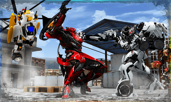 Helicopter Transformation: Robot Fighting Games APK Download For Free