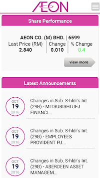 AEON Co. (M) Bhd. APK Download For Free