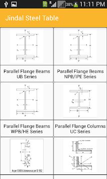 Indian Standard Steel Table APK Download For Free