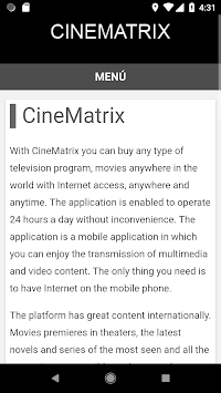 CineMatrix APK Download For Free