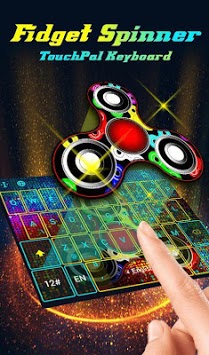 Fidget Spinner 2017 Keyboard Theme APK Download For Free