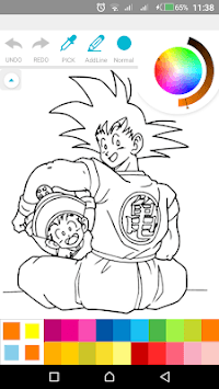 Coloring DBZ Characters APK Download For Free