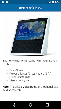 User Guide for Echo Show APK Download For Free