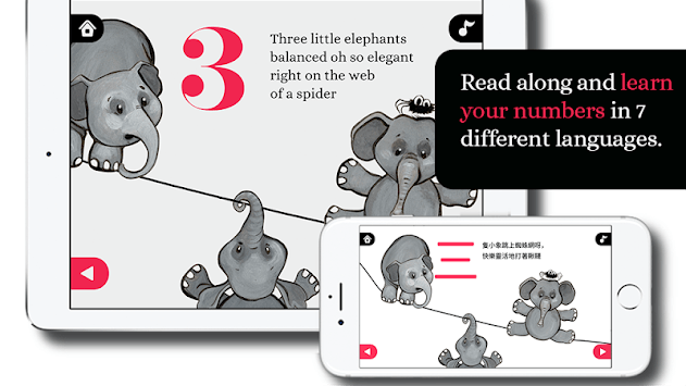 Little Elephants Count Numbers APK Download For Free