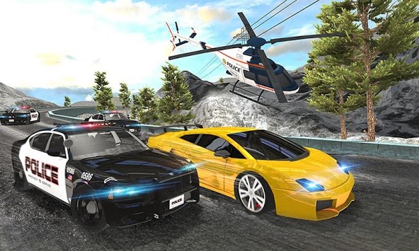 Police Car Gangster Chase - Robber Race Escape 🚔 APK Download For Free