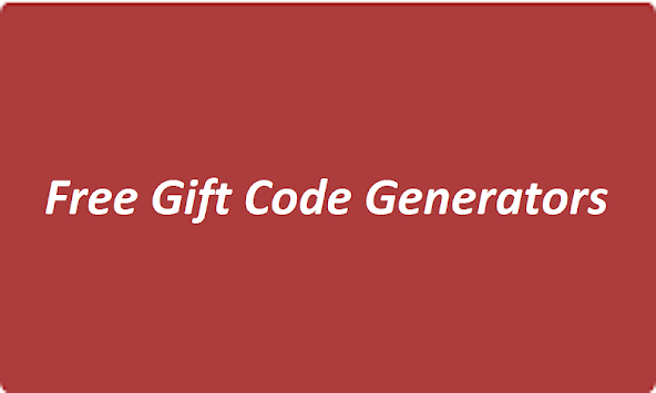 Free Gift Card Code Generator APK Download For Free