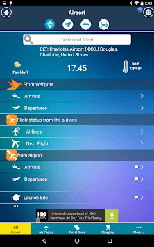 Charlotte Airport + Radar CLT Flight Tracker APK Download For Free