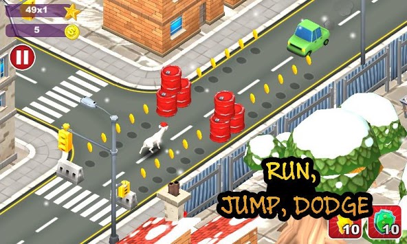 Goat Insanity: Xmas Run APK Download For Free
