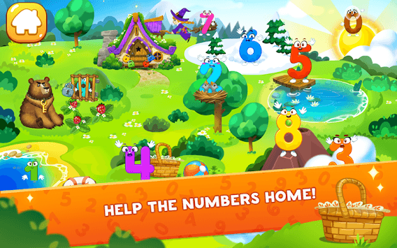 Learn to Write Numbers! Counting games for kids APK Download For Free