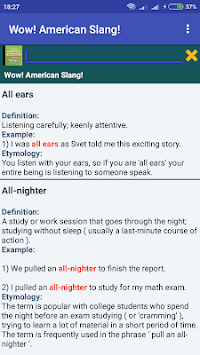 Wow ! American English Slang! APK Download For Free