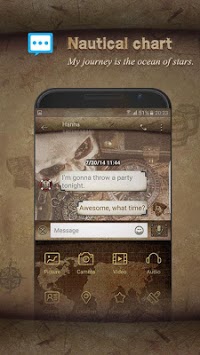 Nautical chart Next SMS skin APK Download For Free