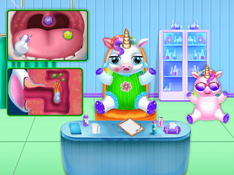 Twin Baby Unicorn Daycare - Care & Dress Up APK Download For Free