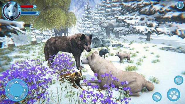 Arctic Wolf Family Simulator: Wildlife Games APK Download For Free