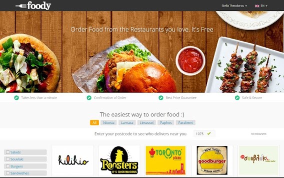 foody Cyprus - online ordering APK Download For Free