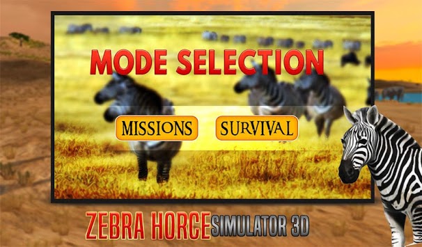 Zebra Horse Games Simulator 3D APK Download For Free