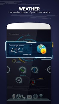 Sci fi Launcher Jarvis 2 Theme APK Download For Free