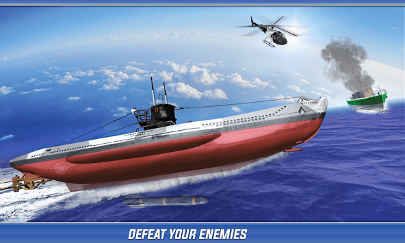 US Army Submarine Simulator : Navy Army War games APK Download For Free