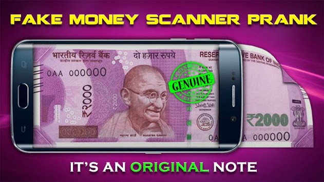 Fake Note Scanner Prank APK Download For Free