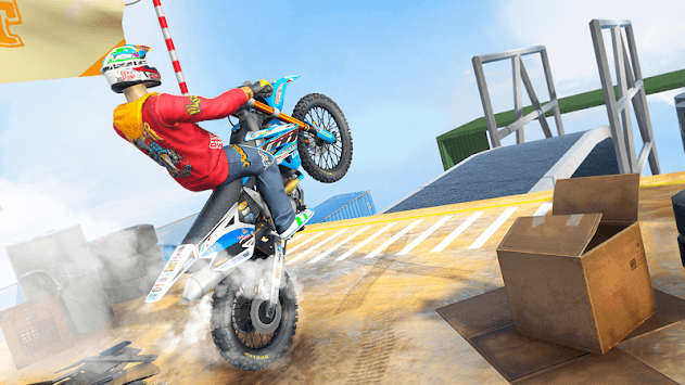 Mega Ramp Impossible Bike Crash Stunts Racing Sim APK Download For Free