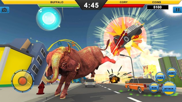 Angry Bull Simulator City Attack : Bull Rampage APK Download For Free