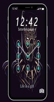 Black Panther Lock Screen - HD🔥 APK Download For Free