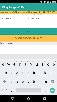 Ping Range of IPs for Android APK Download For Free