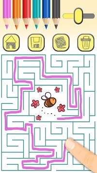 Mazes painting – brain games APK Download For Free