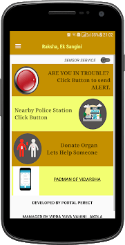 Raksha , A Women's Safety App APK Download For Free