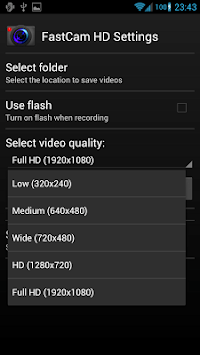 FastCam Quick Video Camera APK Download For Free