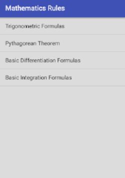 Mathematics Rules APK Download For Free