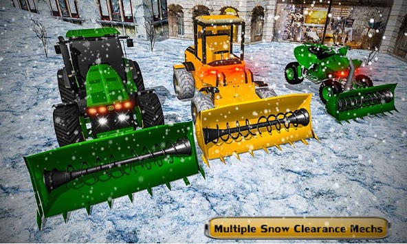 Snow Blower Truck Simulator: Ski Resort ATV Rider APK Download For Free