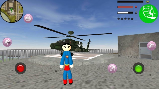 Stickman Superboy Rope Hero Crime City APK Download For Free