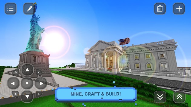 USA Block Craft Exploration 3D APK Download For Free