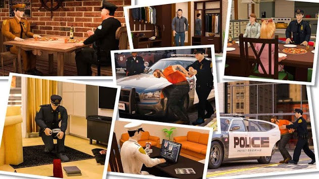 virtual police officer simulator: cops and robbers APK Download For Free