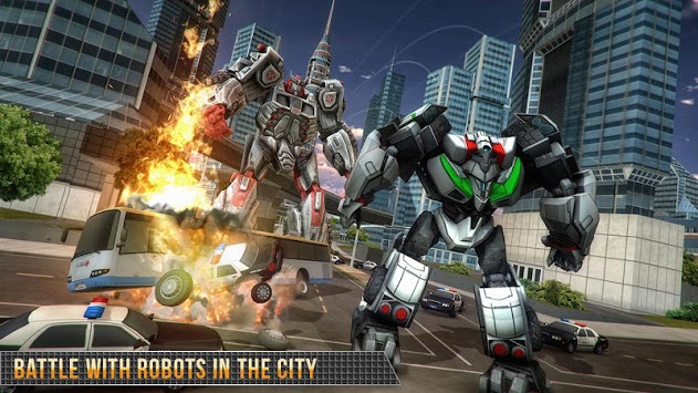 Real Transform Robot Car Fighting Game APK Download For Free