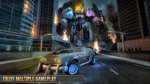 Real Transform Robot Car Fighting Game APK Download For Free