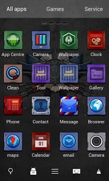 Iron V Launcher Theme APK Download For Free