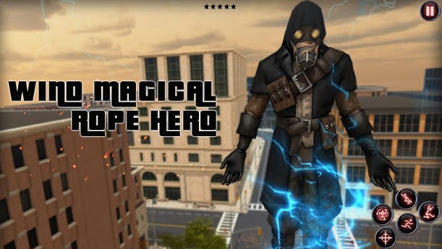 wind magical rope hero APK Download For Free