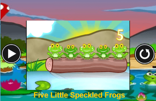 Five Little Speckled Frogs - Kids App APK Download For Free