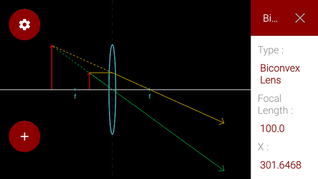 Ray Optics, Optics Physics, Ray Diagram Simulation APK Download For Free