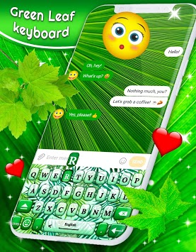 Green Leaves Best Keyboard APK Download For Free