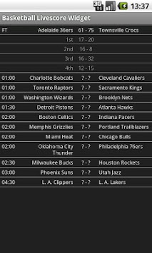 Basketball Livescore Widget APK Download For Free