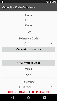 Capacitor Code Calculator APK Download For Free