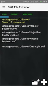 Shockwave Flash SWF extractor APK Download For Free