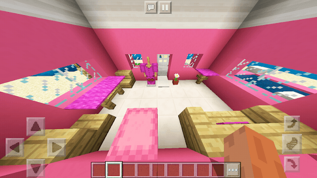 Pink Mansion Minecraft Game for Girls APK Download For Free