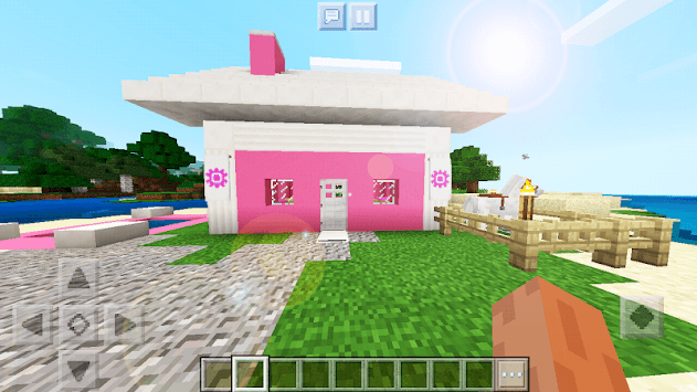 Pink Mansion Minecraft Game for Girls APK Download For Free